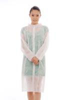 China PP/SMS/MP/Tyvek Disposable Lab Coat Medical Non Woven Labcoats With Velcro For Nurse Hospital for sale