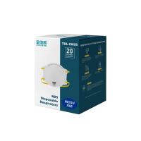 China NIOSH Approved N95 Disposable Molded Cup Without Valve Filtering Facepiece Respirator For Non-Oil Particulate Protection for sale
