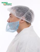 China Free Size Nonwoven Single Elastic Disposable Beard Cover for sale