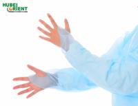 China Blue CPE Surgical Gown for sale