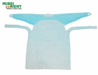 China Blue CPE Surgical Gown for sale