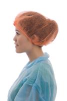 China No Washable Anti Splash Disposable Nonwoven Mob Cap for sale