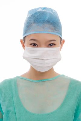China Comfortable Nose Clip Latex Free Elastic Earloop Non Woven Face Mask for sale