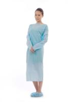 China Free Size Long Sleeves Disposable CPE Gown For Personal Healthcare for sale