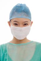 China Type IIR Tie On Nonwoven Disposable Medical Face Mask CE EN14683 for sale