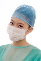 China Waterproof Disposable Medical Nonwoven Face Mask With Ear Loop for sale