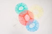 China CE Breathable Disposable Non Woven Bouffant Cap for sale