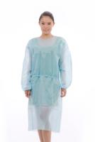 China Personal Protective Nonwoven SMS Disposable  Isolation Gowns for sale