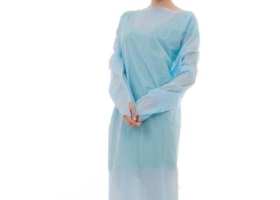 China Ventilate Disposable CPE Gown Waterproof For Pharmacy for sale