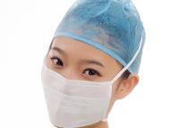 China EN14683 Tie On Disposable Nonwoven Face Mask Waterproof for sale