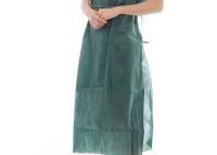 China Single Use Nonwoven Patient Gown Without Sleeves for sale