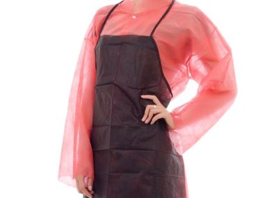 China No Sleeves Nonwoven Apron ISO13485 For Canteen for sale