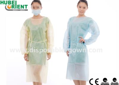 China Operating Room Anti Splash Disposable Isolation Gowns for sale