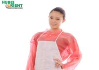 China 70x80cm Polypropylene Disposable Apron Without Sleeves for sale
