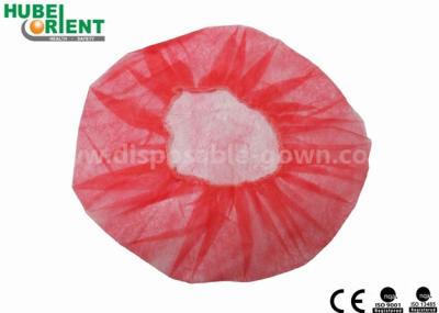 China Single Elastic Polypropylene Non Woven Bouffant Cap With Waterproof Function for sale