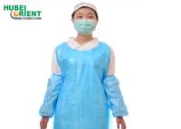 China Sleeveless Embossed Smooth Surface Polyethene Disposable Aprons for sale