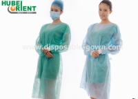 China SMS Polypropylene Disposable Medical Isolation Gown For Personal Protection for sale