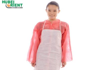 China 70x80cm Dust Proof Disposable Polypropylene Nonwoven Apron For Kitchen Or Food Handling for sale