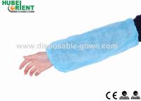 China Non Woven Disposable Oversleeves With Double Elastic for sale