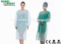 China Antibacterial Disposable Medical Isolation Gown With Long Sleeves for sale