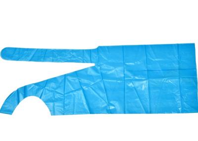 China Non Toxic Smooth Surface Thickness 0.08mm Disposable PE Apron for sale