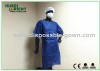 China One Time Use 45g/m2 Nonwoven Medical Patient Gown Without Sleeves for sale