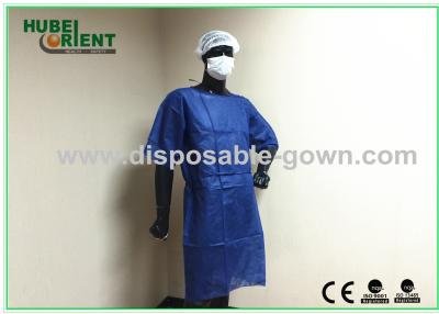 China One Time Use 45g/m2 Nonwoven Medical Patient Gown Without Sleeves for sale