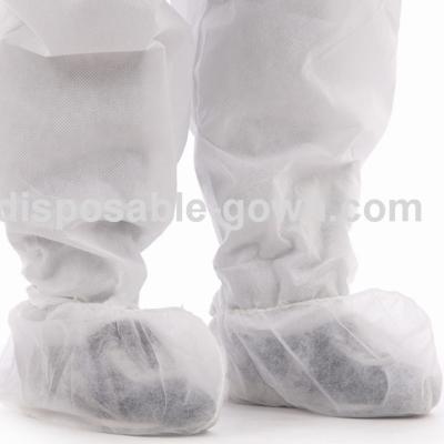 China Single Use Nonwoven Shoe Cover With Elastic Opening for sale