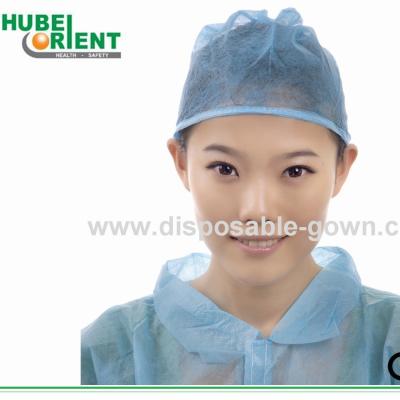 China Fluid Prevention SMS Nonwoven Disposable Doctor Cap With Back Ties for sale