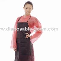 China Waterproof Single Use Nonwoven Apron For Protection Body for sale