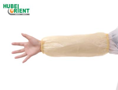 China Handmade Machine Made Free Size Polythene Disposable Oversleeves for sale