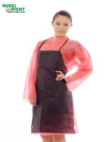 China Splash Prevention 40g/m2 Disposable Non Woven Apron Without Sleeves for sale