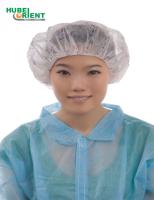 China Single Elastic Disposable Non Woven Surgical Bouffant Cap for sale