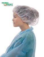 China Single Elastic Disposable Non Woven Surgical Bouffant Cap for sale