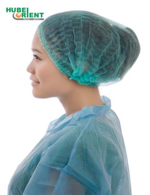 China Single Use 25g/m2 Polypropylene Non Woven Mob Cap For Doctor for sale