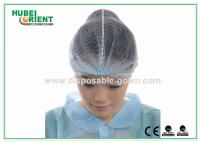 China OEM Polypropylene Nonwoven Metal Detectable Mob Caps for sale