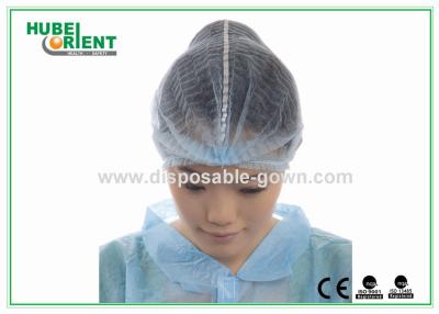 China OEM Polypropylene Nonwoven Metal Detectable Mob Caps for sale