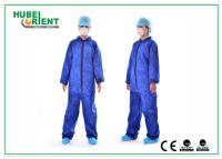 China Multilayer PP Nonwoven Disposable Coverall Suits for sale