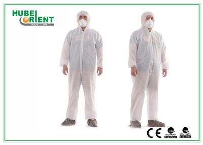 China Breathable Disposable Microporous Coverall With Hood for sale