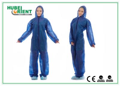 China 55g/m2 PP Nonwoven Disposable Medical Protective Coverall for sale