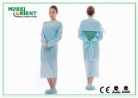 China CPE Long Sleeve Protective Gowns Non Stimulating Protective Gown for sale