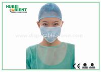 China Disposableds Nonwoven Face Mask 3 Ply Medical Face Mask Anti Dust Tie On Face Mask for sale