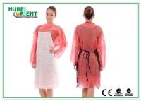 China Disposable Aprons Waterproof Adult Kitchen Catering Oil-Proof PE aprons for sale