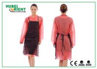 China Disposable Aprons Waterproof Adult Kitchen Catering Oil-Proof PE aprons for sale