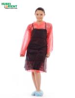 China Disposable PP Aprons Nonwoven Oil Prevention Without Sleeves For Adults for sale