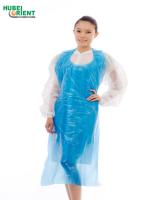 China Smooth Surface Waterproof Disposable PE Apron For Food Industry for sale