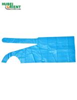 China Cleaning Apron PE Disposable Aprons Plastic Apron Disposable With Smooth Surface for sale