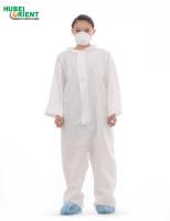 China Safety Nonwoven Disposable Coveralls Medical Disposable Overall For Workplace for sale