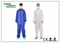 China Disposable Non Woven Medical Suit Isolation Gown coveralls Without Hood for sale