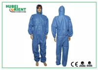 China Type 5 6 Waterproof Disposable Microporous Coverall With Hood for sale